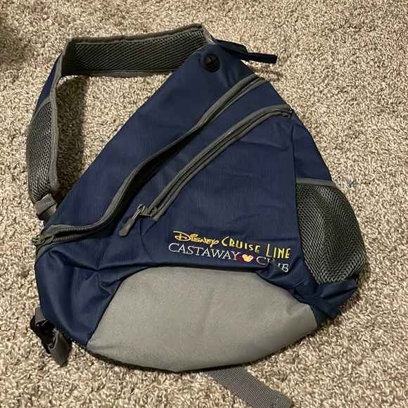 Disney | Bags | Disney Cruise Line Castaway Club Sling Backpack | Poshmark